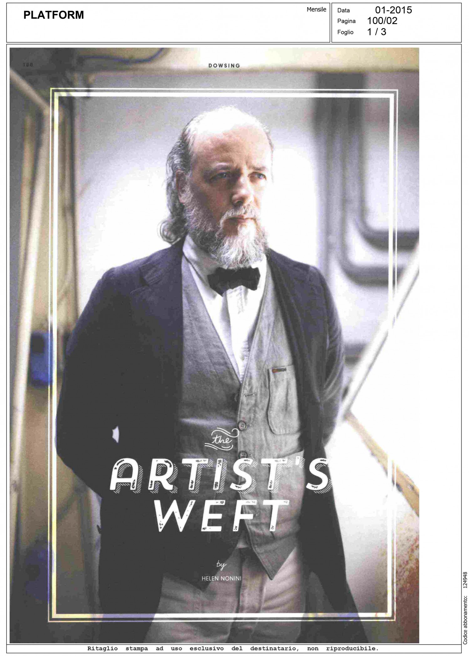 BONOTTO - Artist's Weft