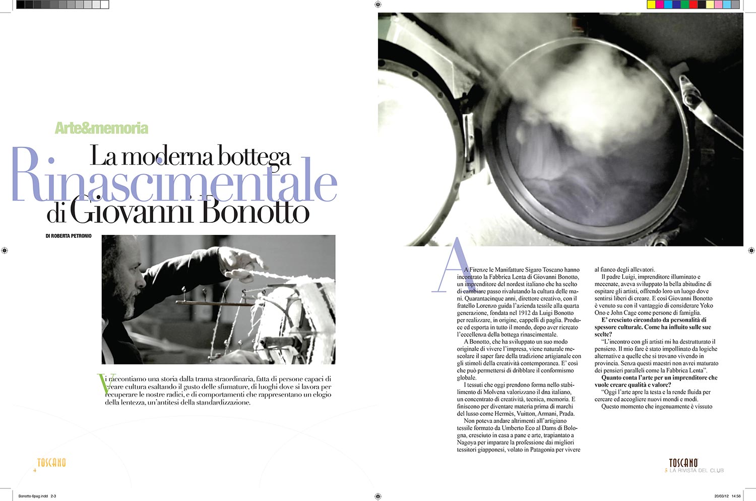 BONOTTO - La moderna bottega Rinascimentale di Giovanni Bonotto